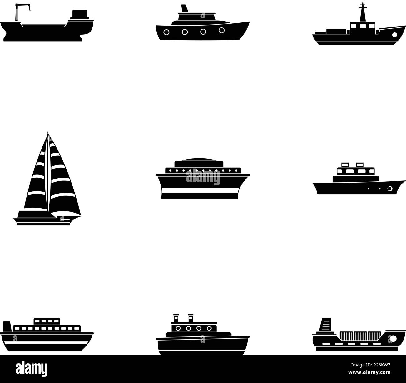 White lifeboat on cruise ship Stock Vector Images - Alamy