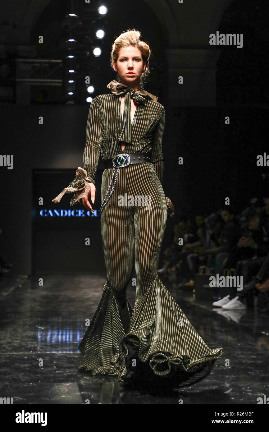 Los Angeles Fashion Week - Art Hearts Fashion - Candice Cuoco - Catwalk ...