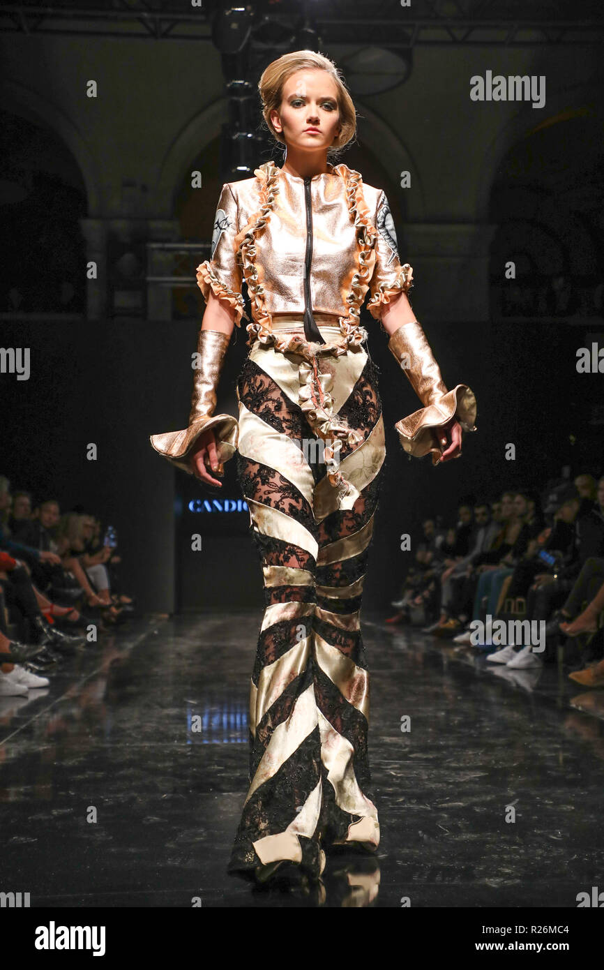 Los Angeles Fashion Week - Art Hearts Fashion - Candice Cuoco - Catwalk ...