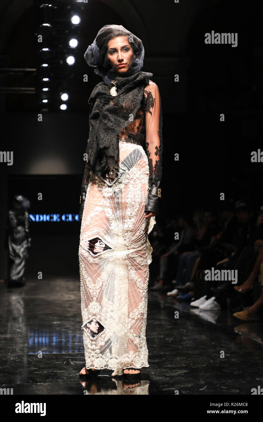 Los Angeles Fashion Week - Art Hearts Fashion - Candice Cuoco - Catwalk ...