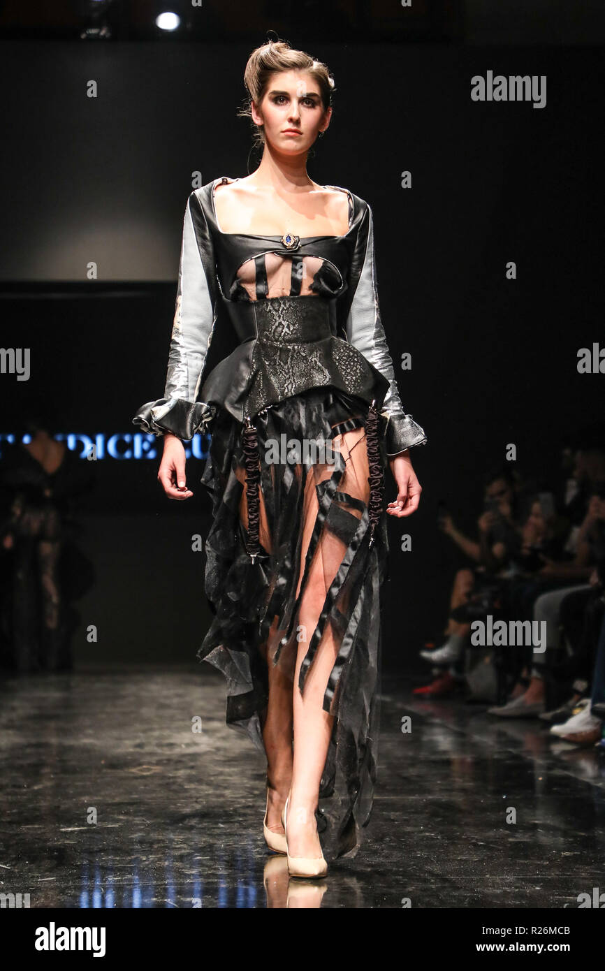 Los Angeles Fashion Week - Art Hearts Fashion - Candice Cuoco - Catwalk ...