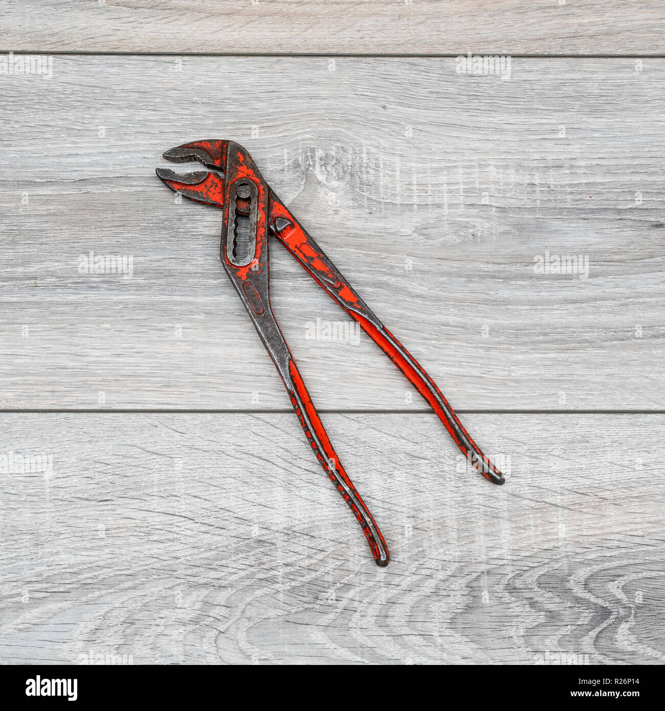 Old pipe wrench hi-res stock photography and images - Alamy