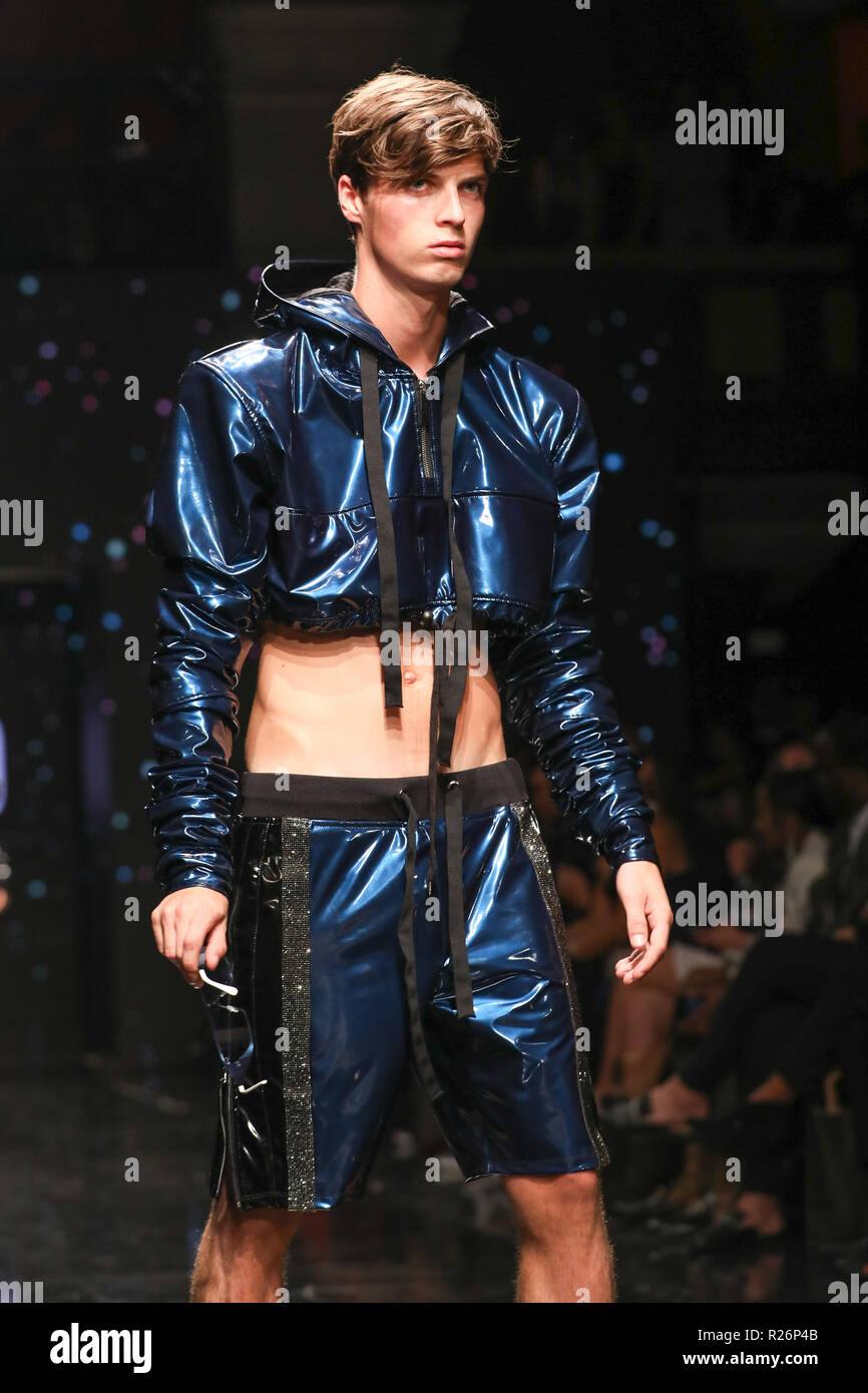 Los Angeles Fashion Week - Art Hearts Fashion - Michael Ngo - Catwalk ...