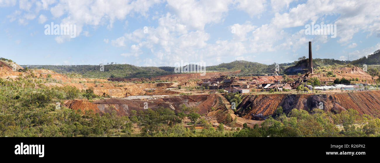Mount Morgan Mine was a copper, gold and silver mine in Queensland ...