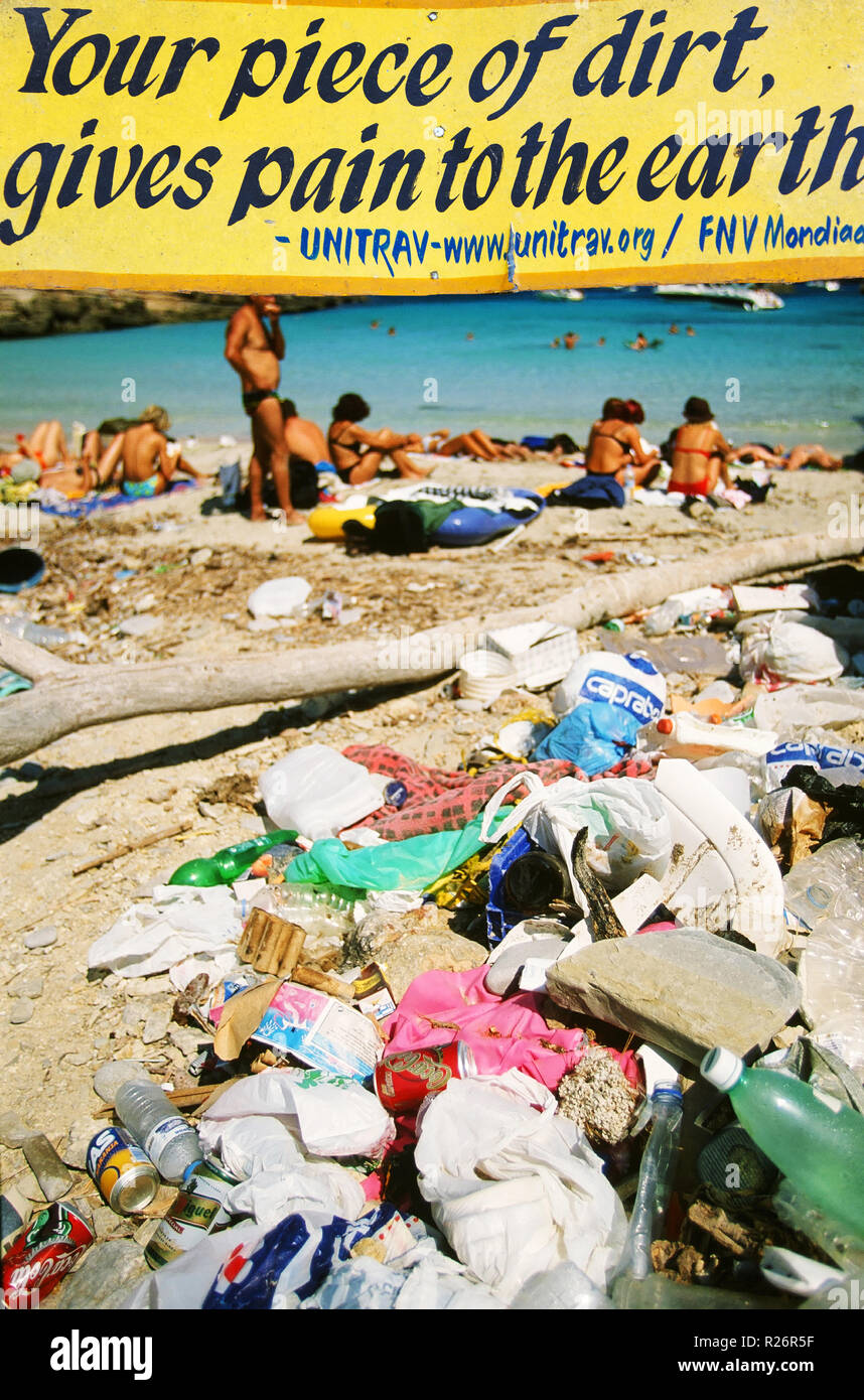Garbage at majorca hi-res stock photography and images - Alamy