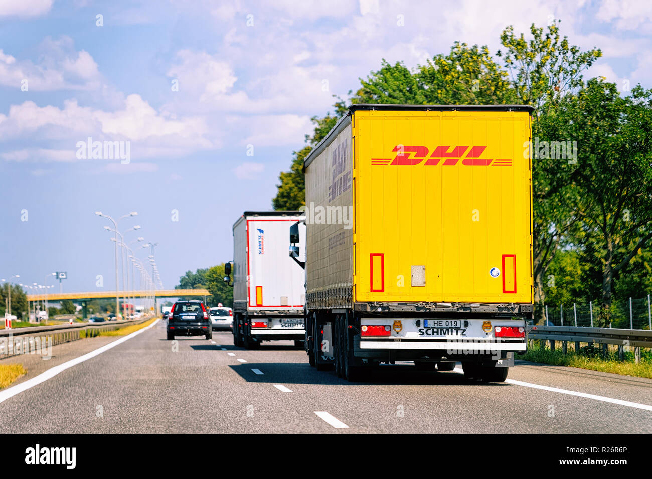 Dhl poland hi-res stock photography and images - Alamy