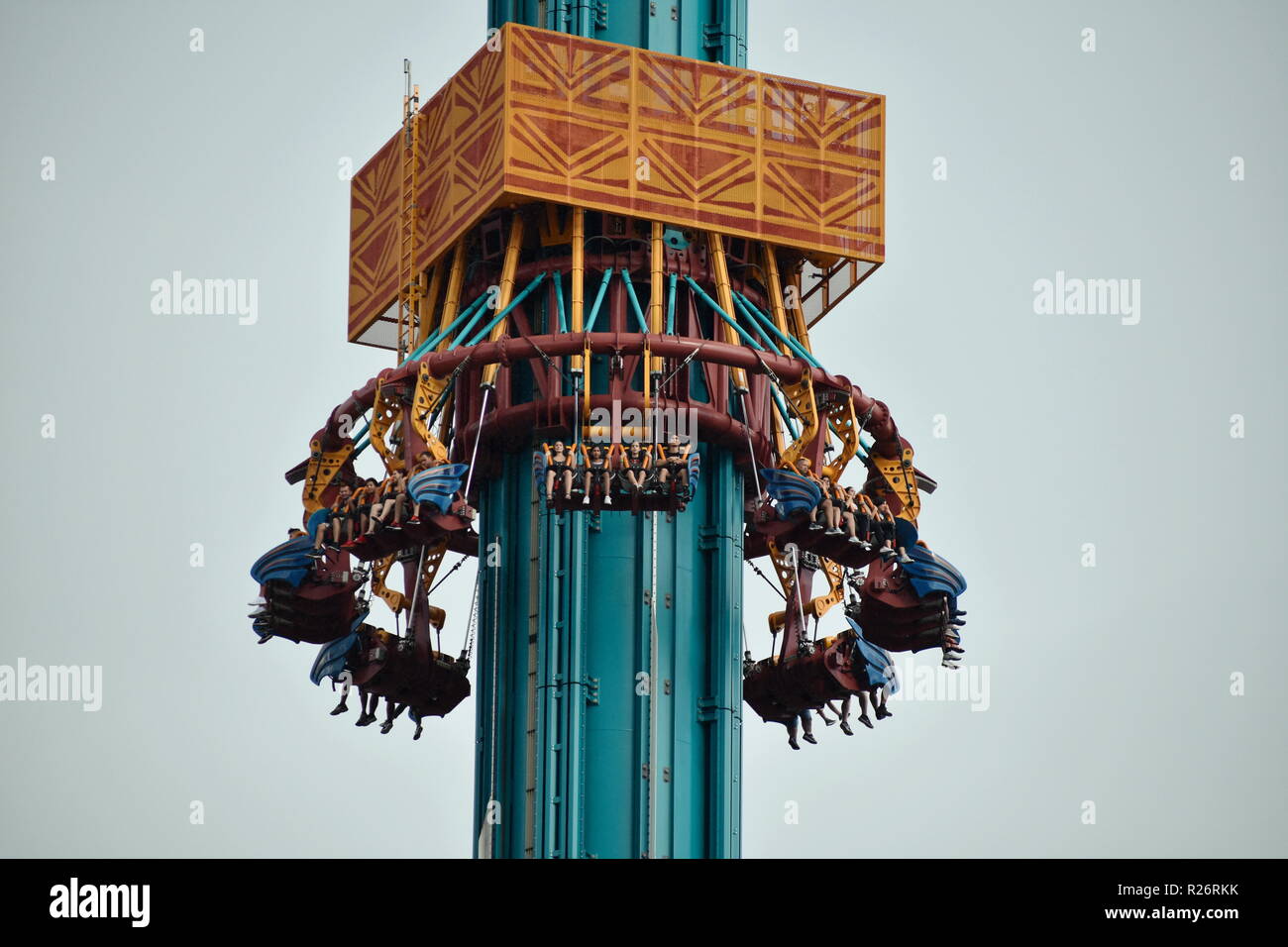 Tampa, Florida. October 5, 2018 Enjoying THE TALLEST FREESTANDING DROP ...