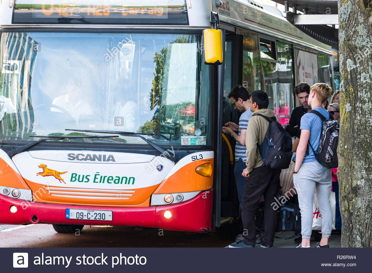 Bus Eireann Stop High Resolution Stock Photography and Images - Alamy
