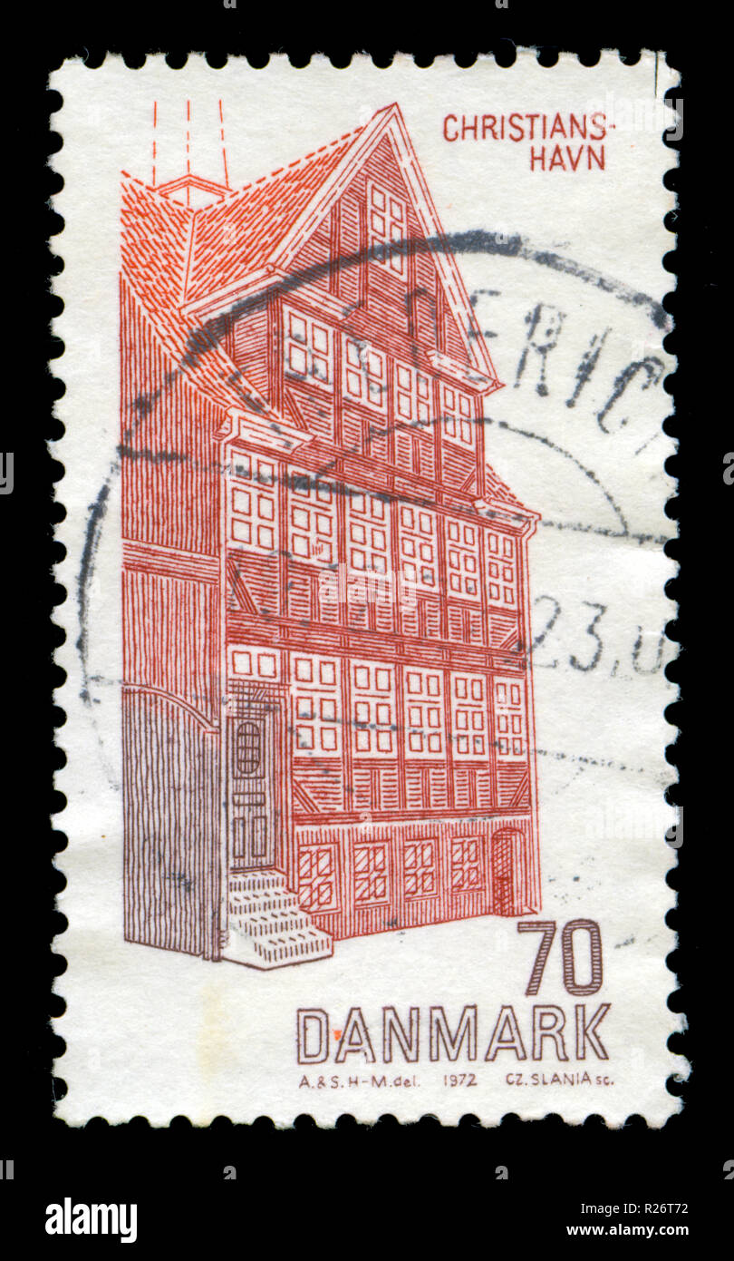 Danish postage stamp hi-res stock photography and images - Alamy