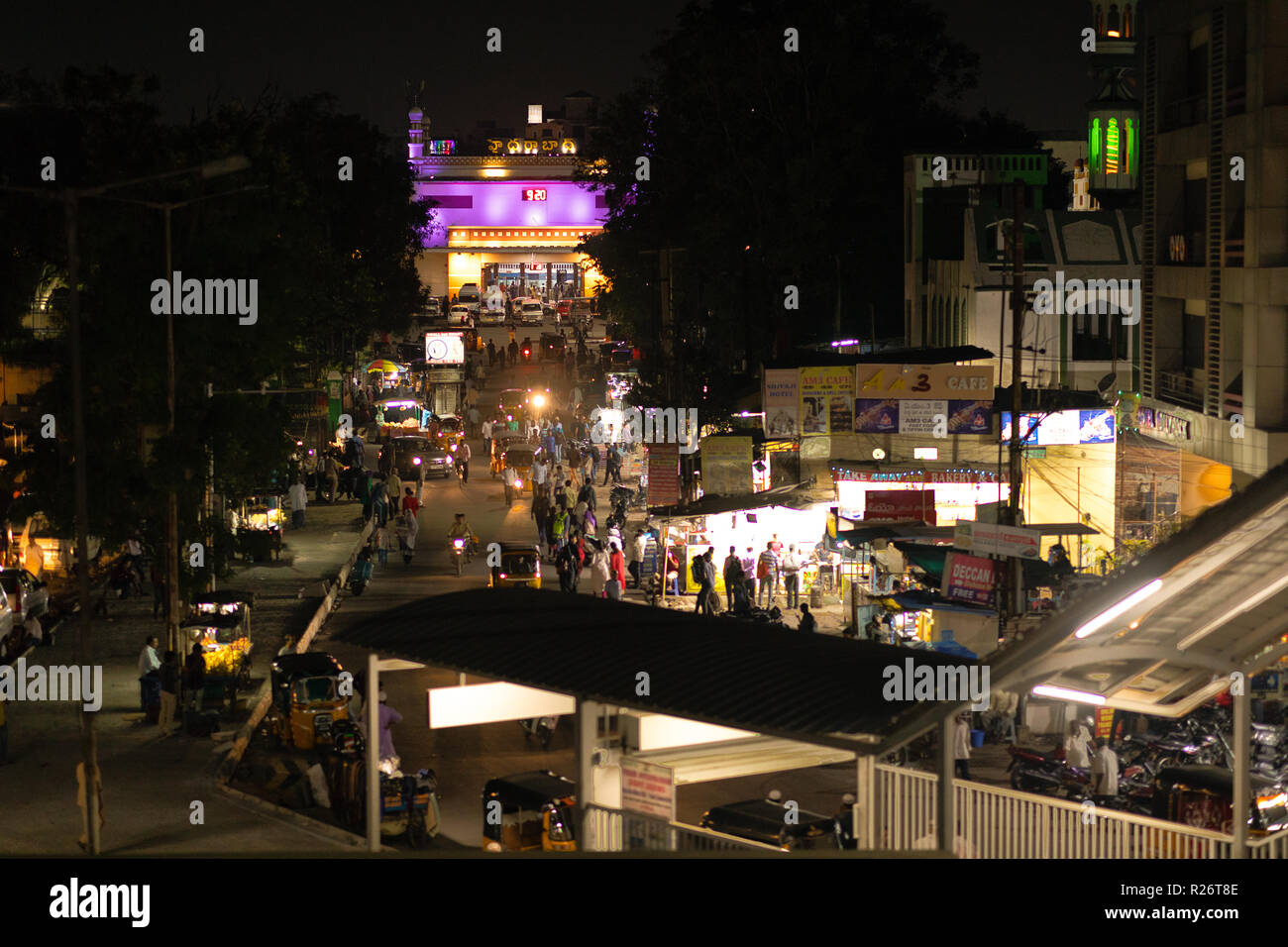 Nampally railway station hi-res stock photography and images - Alamy