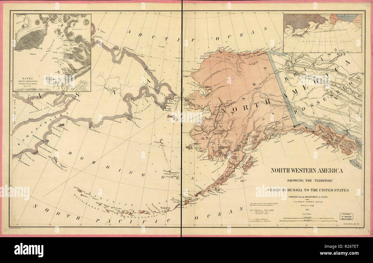 1867 alaska hi-res stock photography and images - Alamy