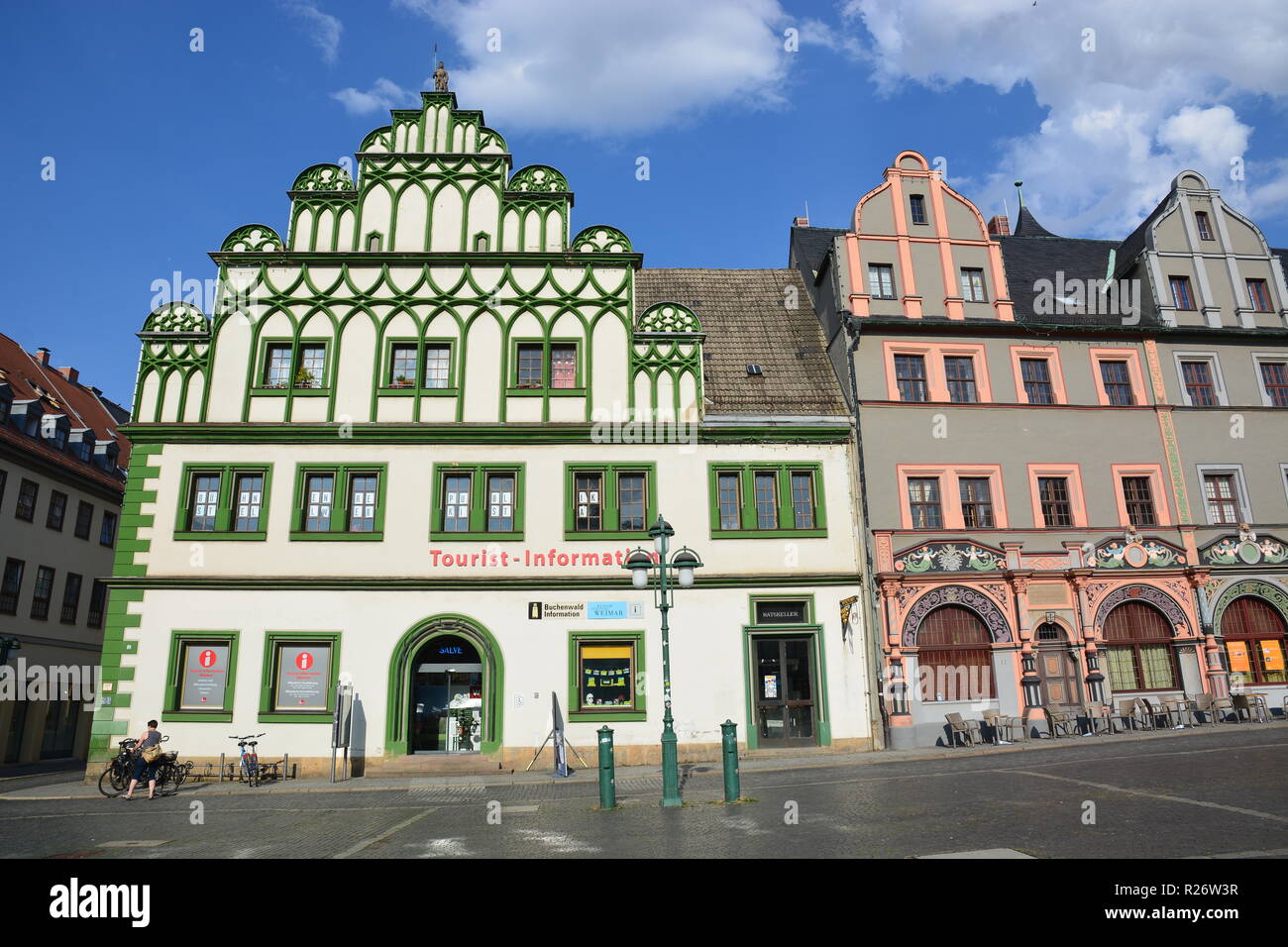 Germany thuringia weimar old town hi-res stock photography and images ...