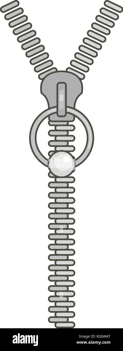 Sweater zip icon. Cartoon illustration of sweater zip vector icon for ...