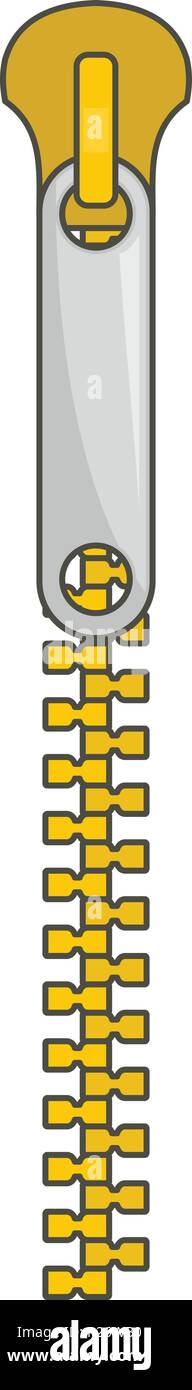 Bag zip icon. Cartoon illustration of bag zip vector icon for web Stock ...