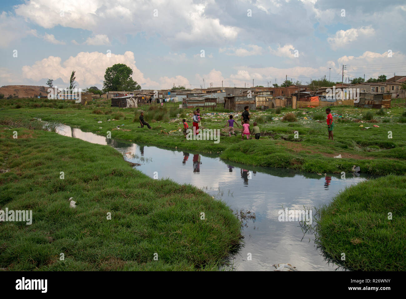 Acid river coal mine emalahleni hi-res stock photography and images - Alamy
