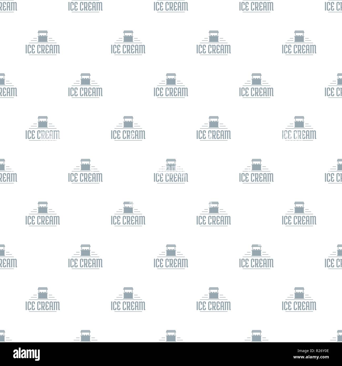 Ice cream stall pattern vector seamless Stock Vector Image & Art - Alamy