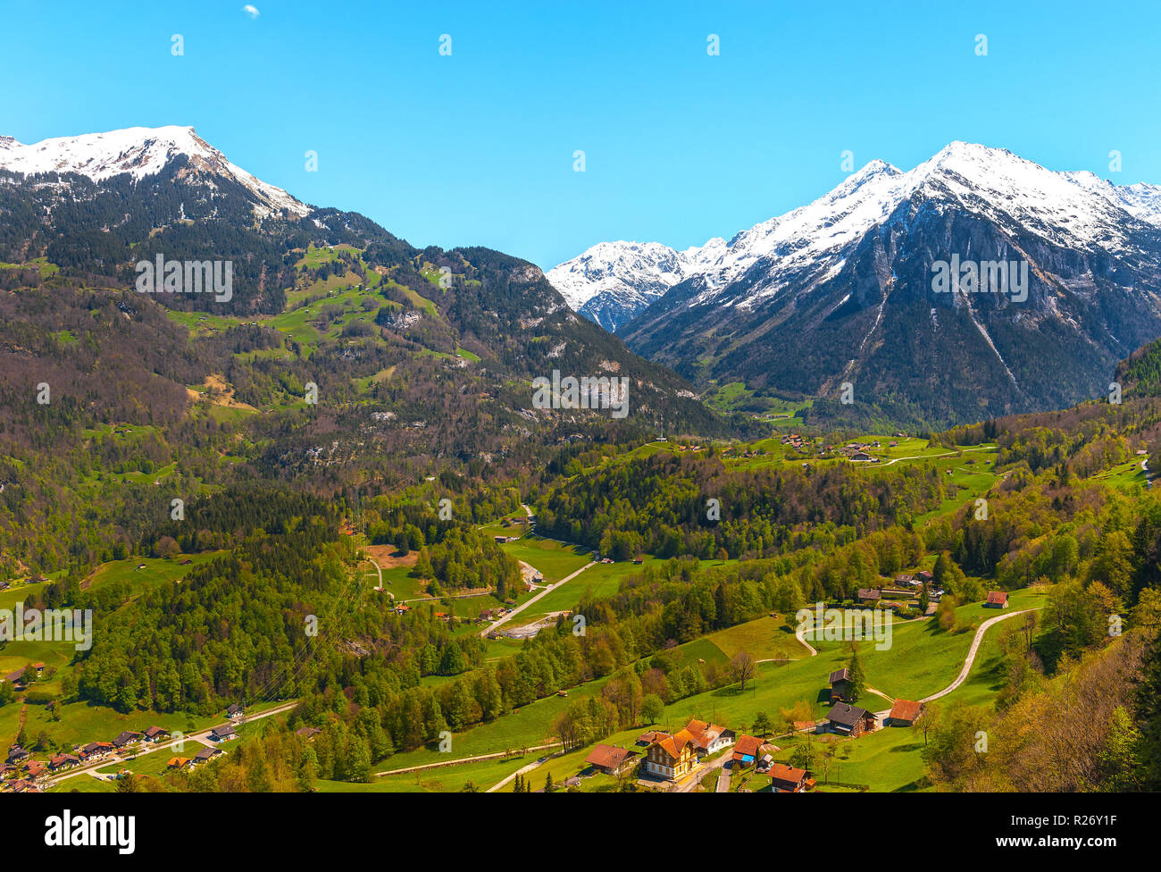 Switzerland alps spring hi-res stock photography and images - Alamy
