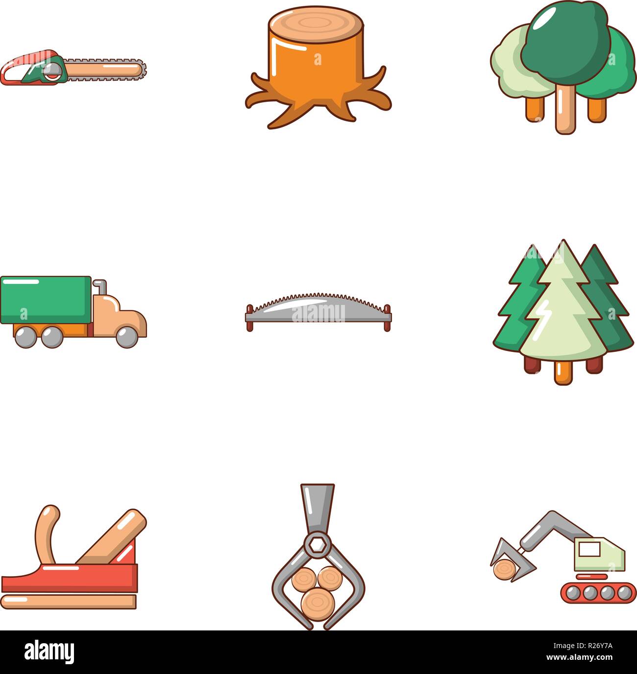 Desk ax Stock Vector Images - Alamy