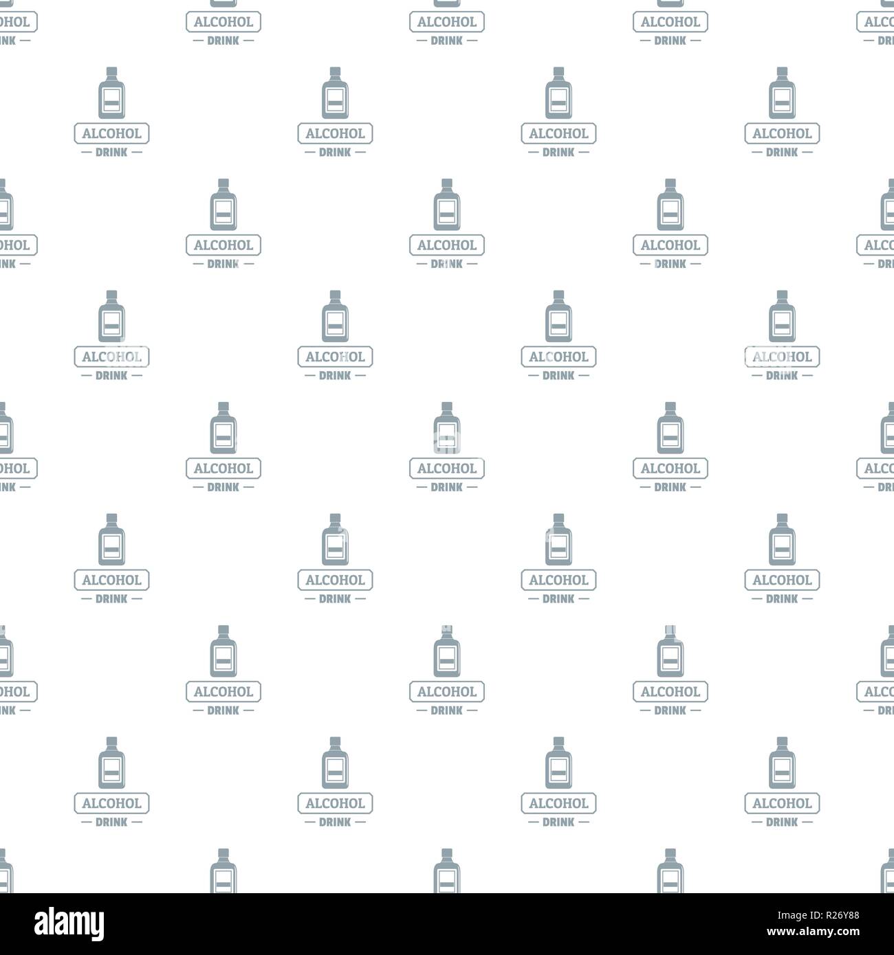 Quality alcohol pattern vector seamless Stock Vector Image & Art - Alamy