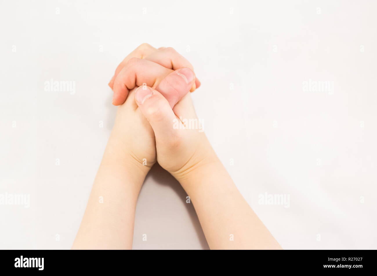Prayer hands heaven hi-res stock photography and images - Alamy