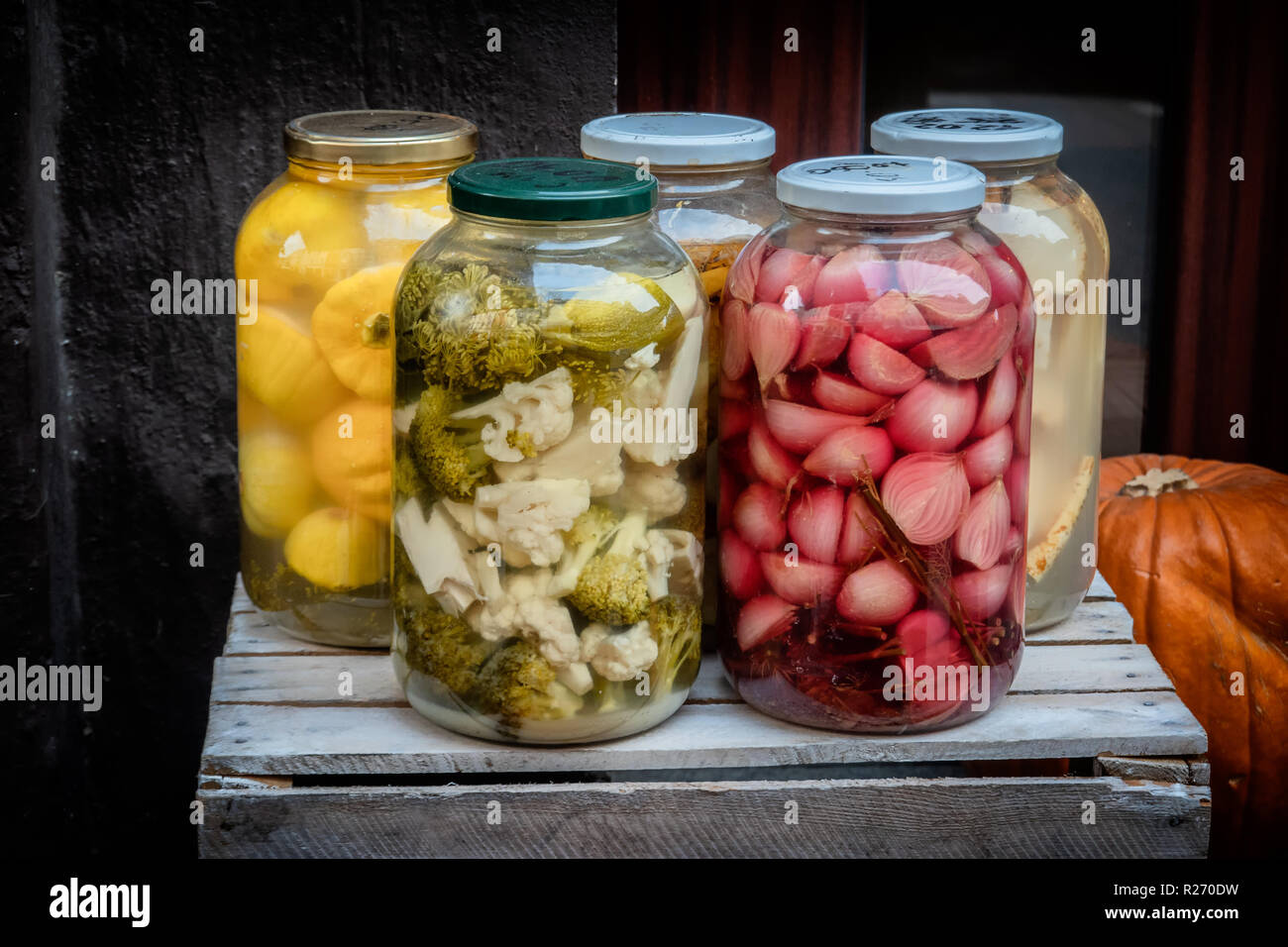 Fermented preserved vegetables in hi-res stock photography and images ...