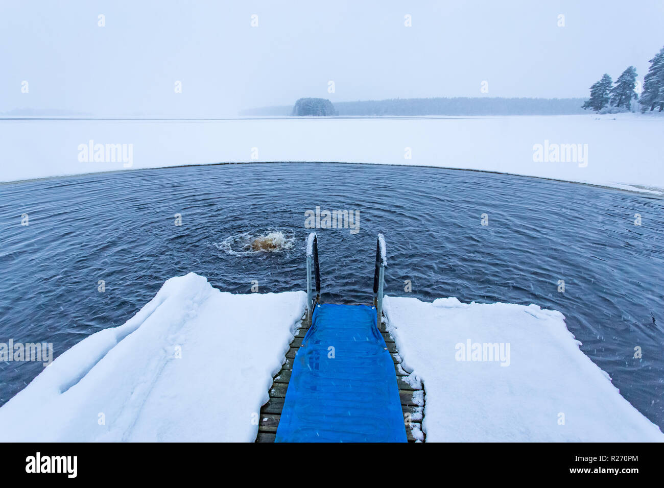 Ice swimming helsinki hi-res stock photography and images - Alamy