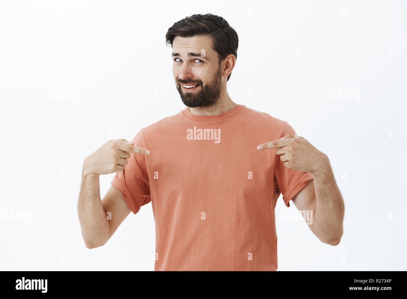 Person laughing confused hi-res stock photography and images - Alamy