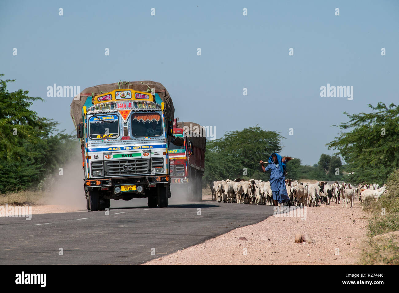 Goat truck hi-res stock photography and images - Alamy