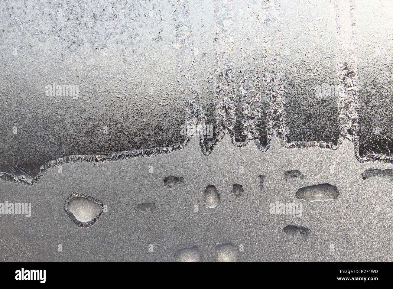 closeup of frozen glass texture Stock Photo - Alamy
