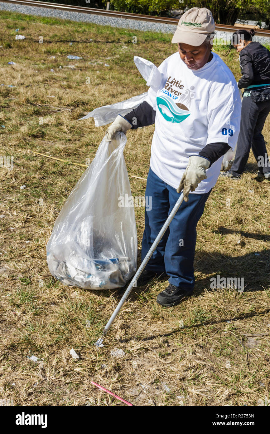 Miami Florida,Oakland Grove,Annual Little River water Day Clean Up ...