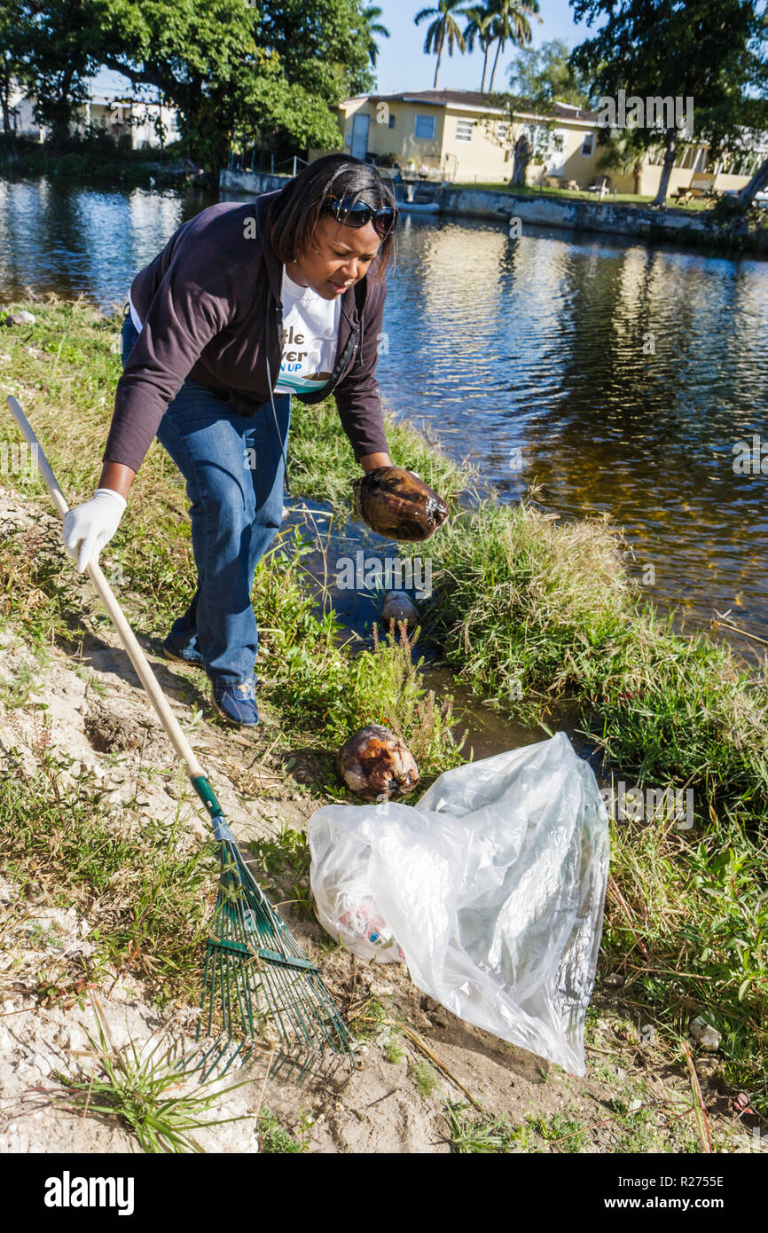 Miami Florida,Oakland Grove,Annual Little River water Day Clean Up ...