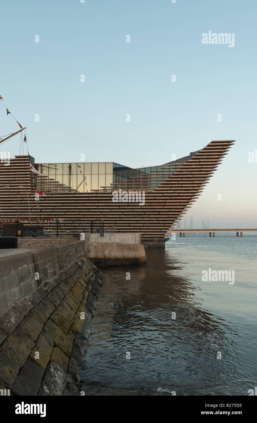 The new V&A design museum on Dundee's regenerated waterfront has ...