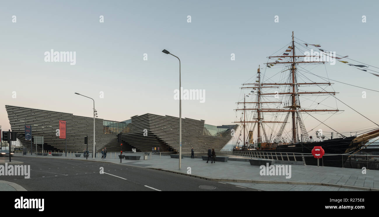 The new V&A design museum on Dundee's regenerated waterfront has ...