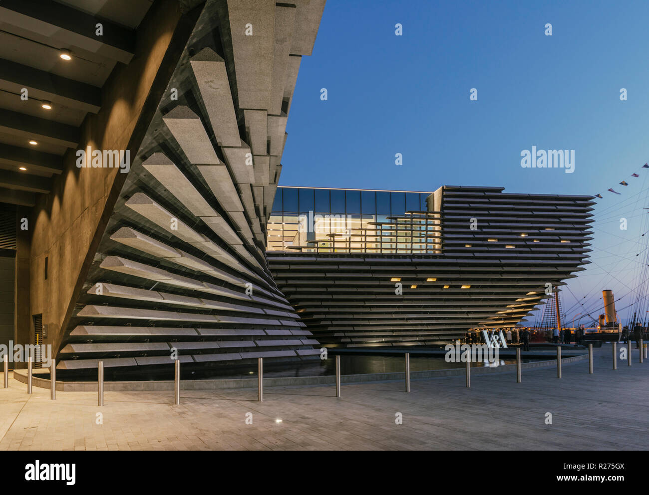 The new V&A design museum on Dundee's regenerated waterfront has ...