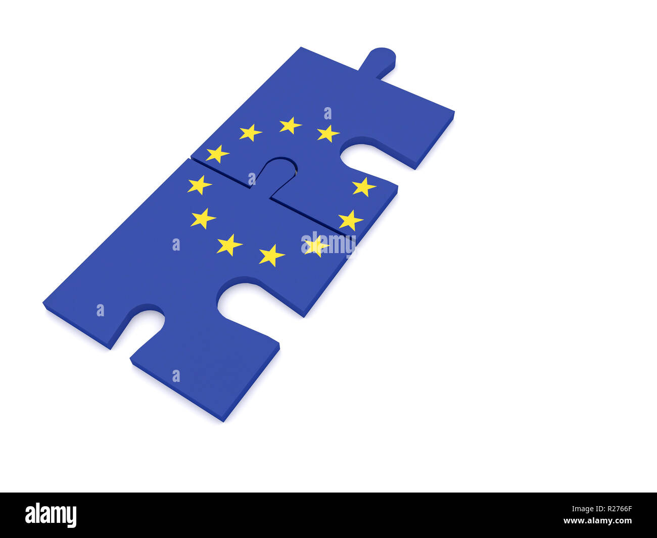 Jigsaw illustration concept hi-res stock photography and images - Alamy