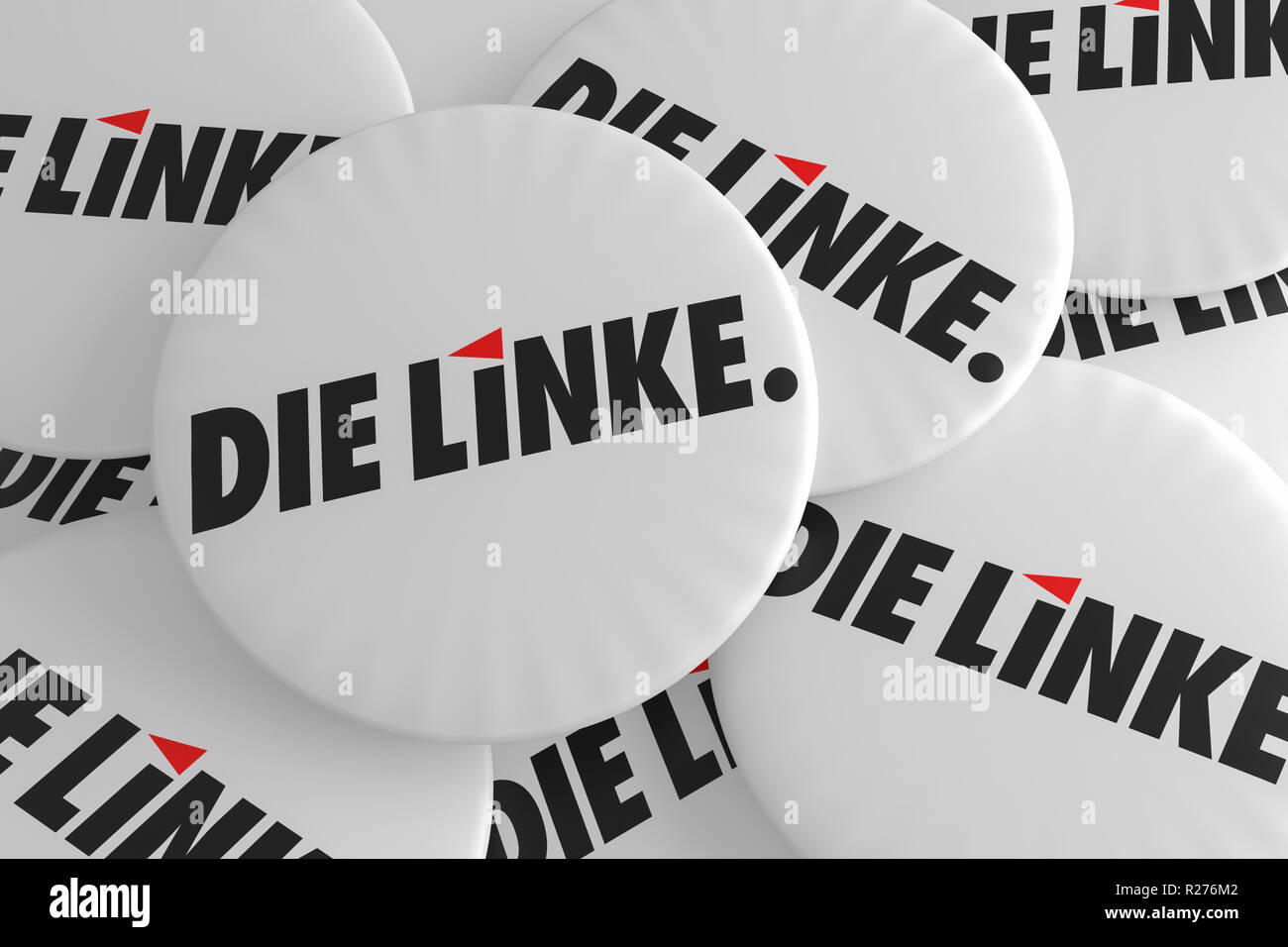 BERLIN, GERMANY - JANUARY 28, 2017: German Election Politics Badges ...