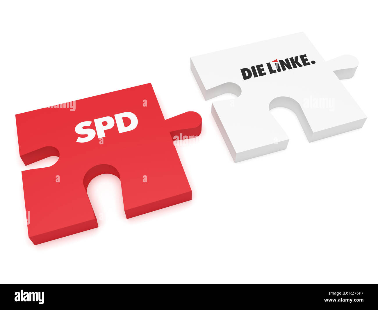 BERLIN, GERMANY - JANUARY 30, 2017: German Politics Coalition Formation ...