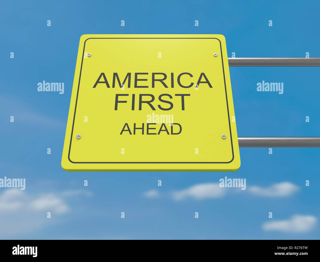 Road sign america hi-res stock photography and images - Alamy