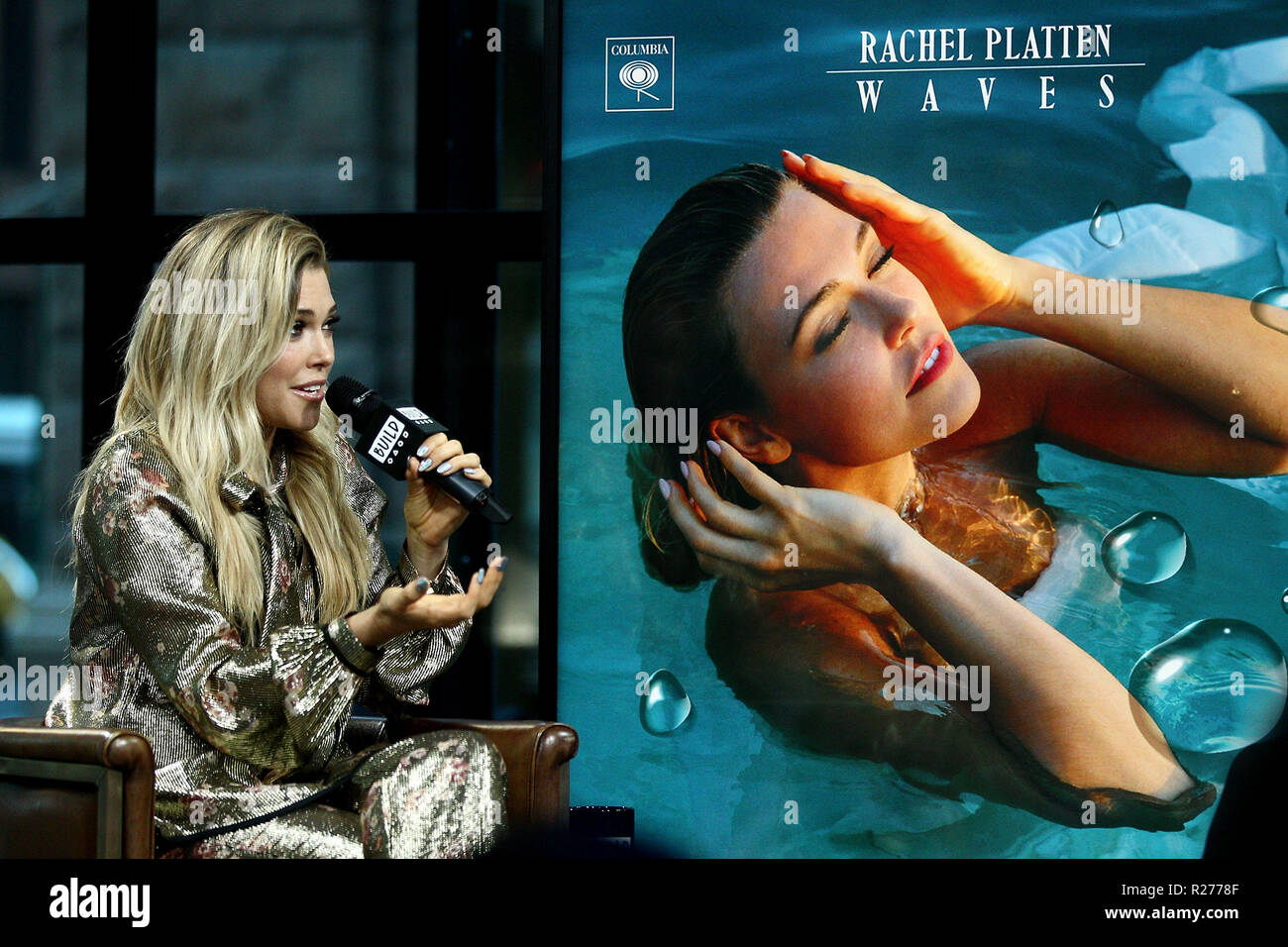 NEW YORK, NY - OCTOBER 30: Build presents Rachel Platten Discussing ...