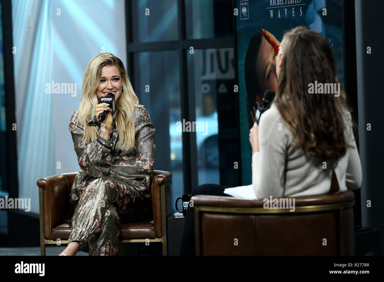 NEW YORK, NY - OCTOBER 30: Build presents Rachel Platten Discussing ...