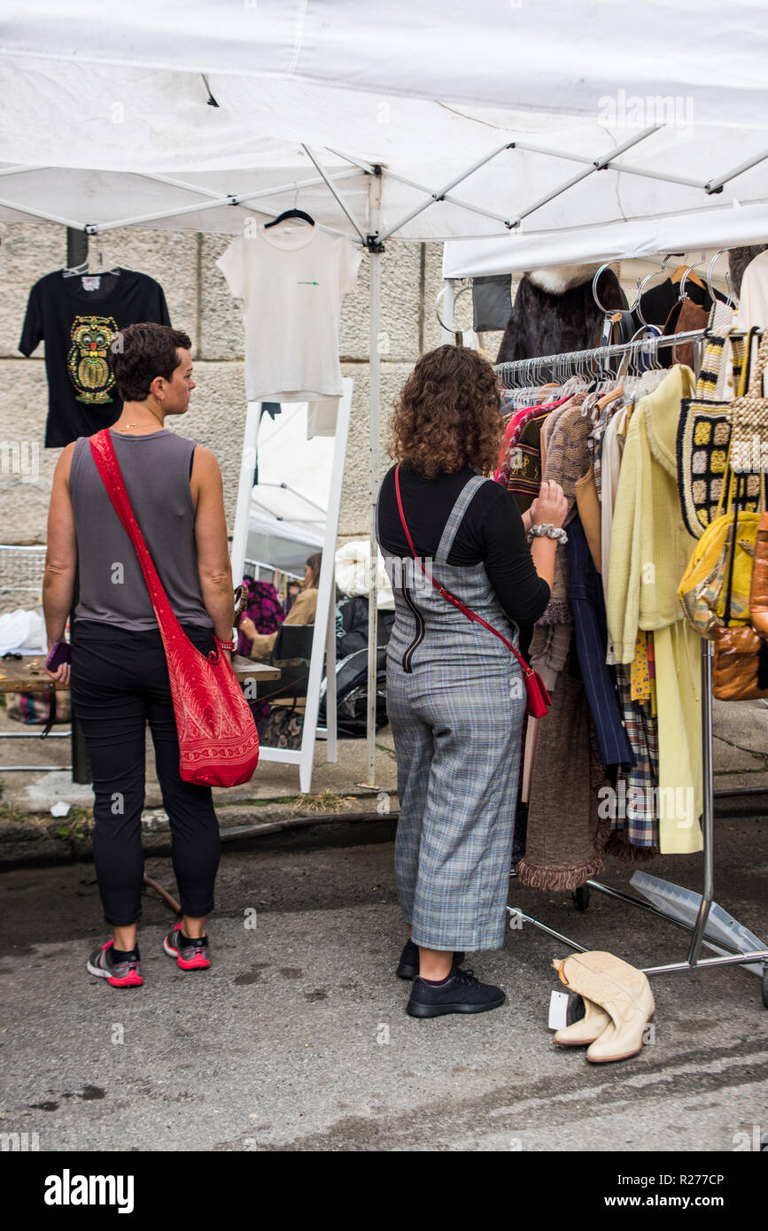 Brooklyn Flea Market New York High Resolution Stock Photography and ...