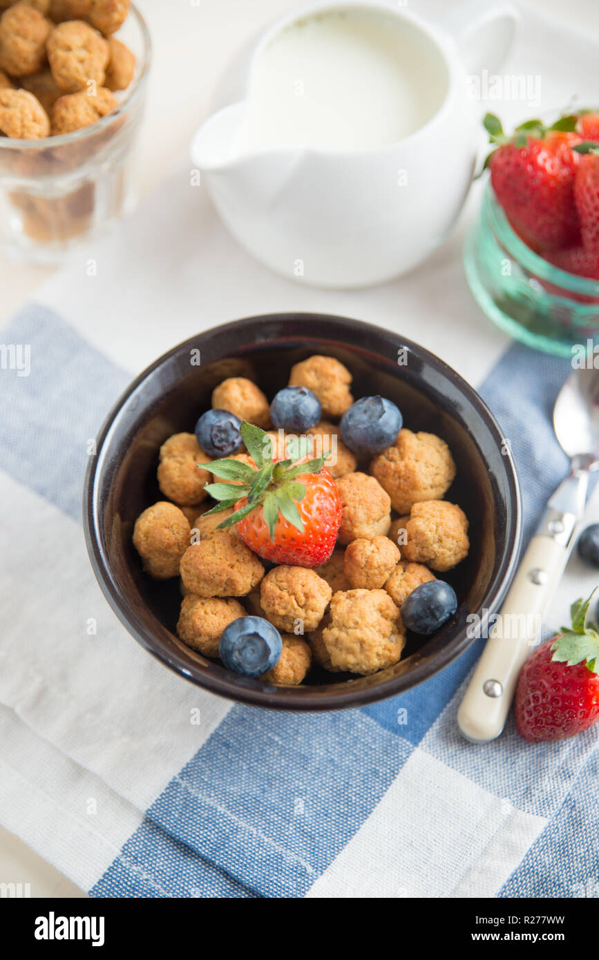 home made healthy breakfast pops Stock Photo - Alamy
