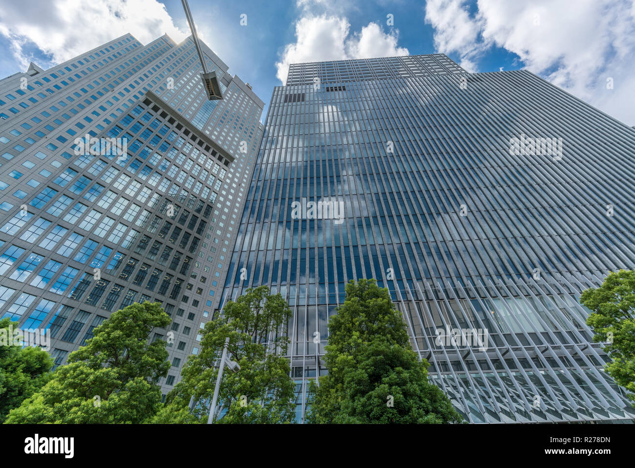 Tokyo - August 14, 2018 : Skyscrapers in Nagatacho district: Capitol ...