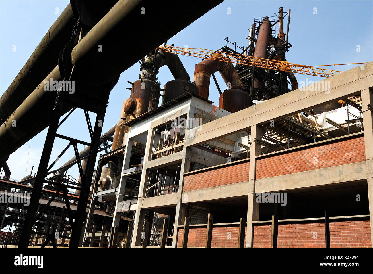 Esch-Belval, a new city built on steelwork's wasteland, Belval France ...