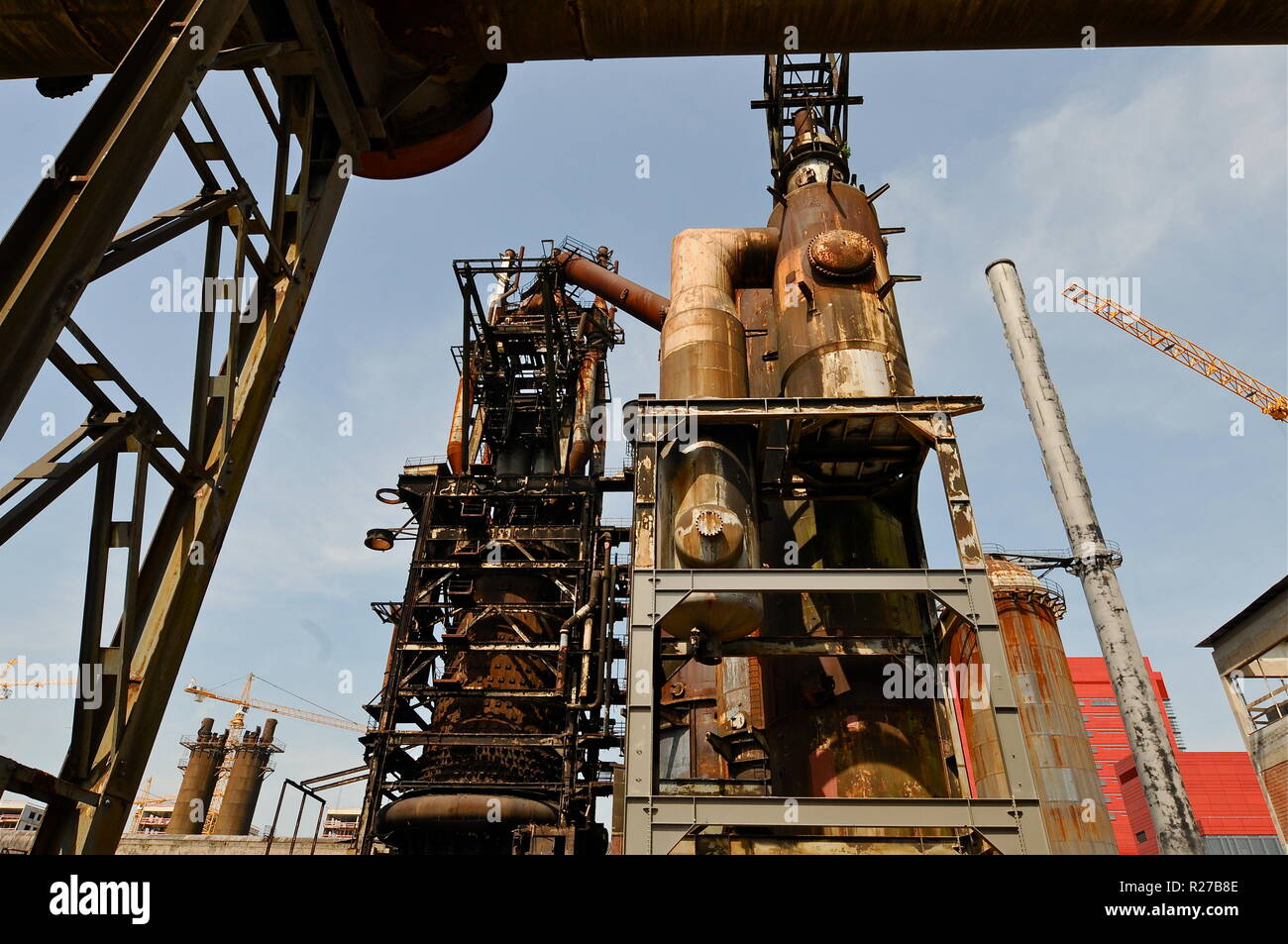 Esch-Belval, a new city built on steelwork's wasteland, Belval France ...