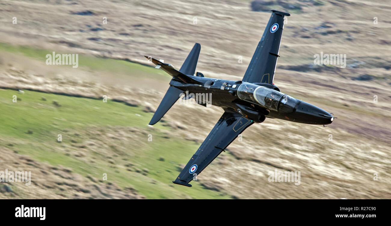 RAF Hawk fighter jet Stock Photo - Alamy