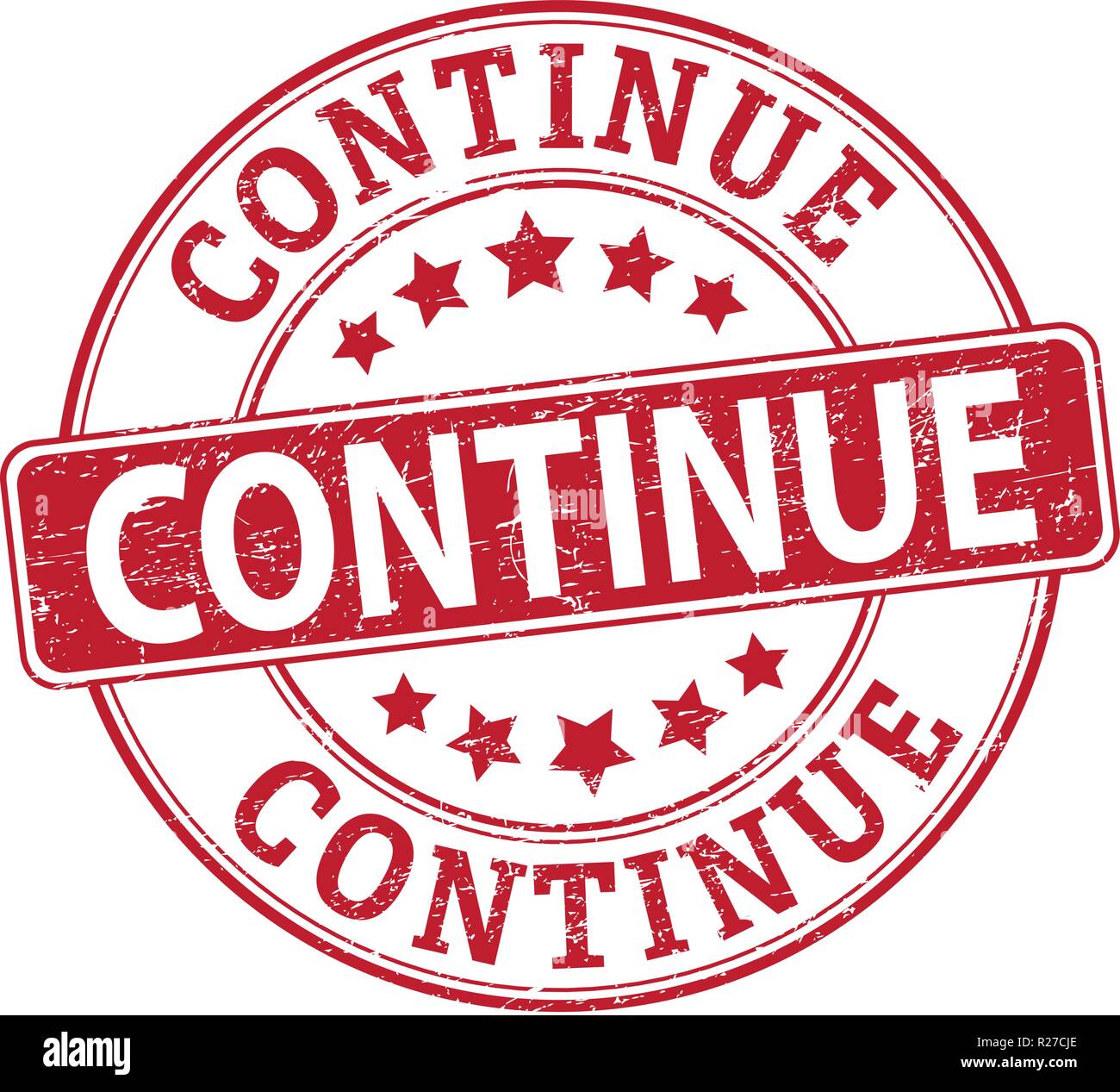Continue stamp Stock Vector Images - Alamy