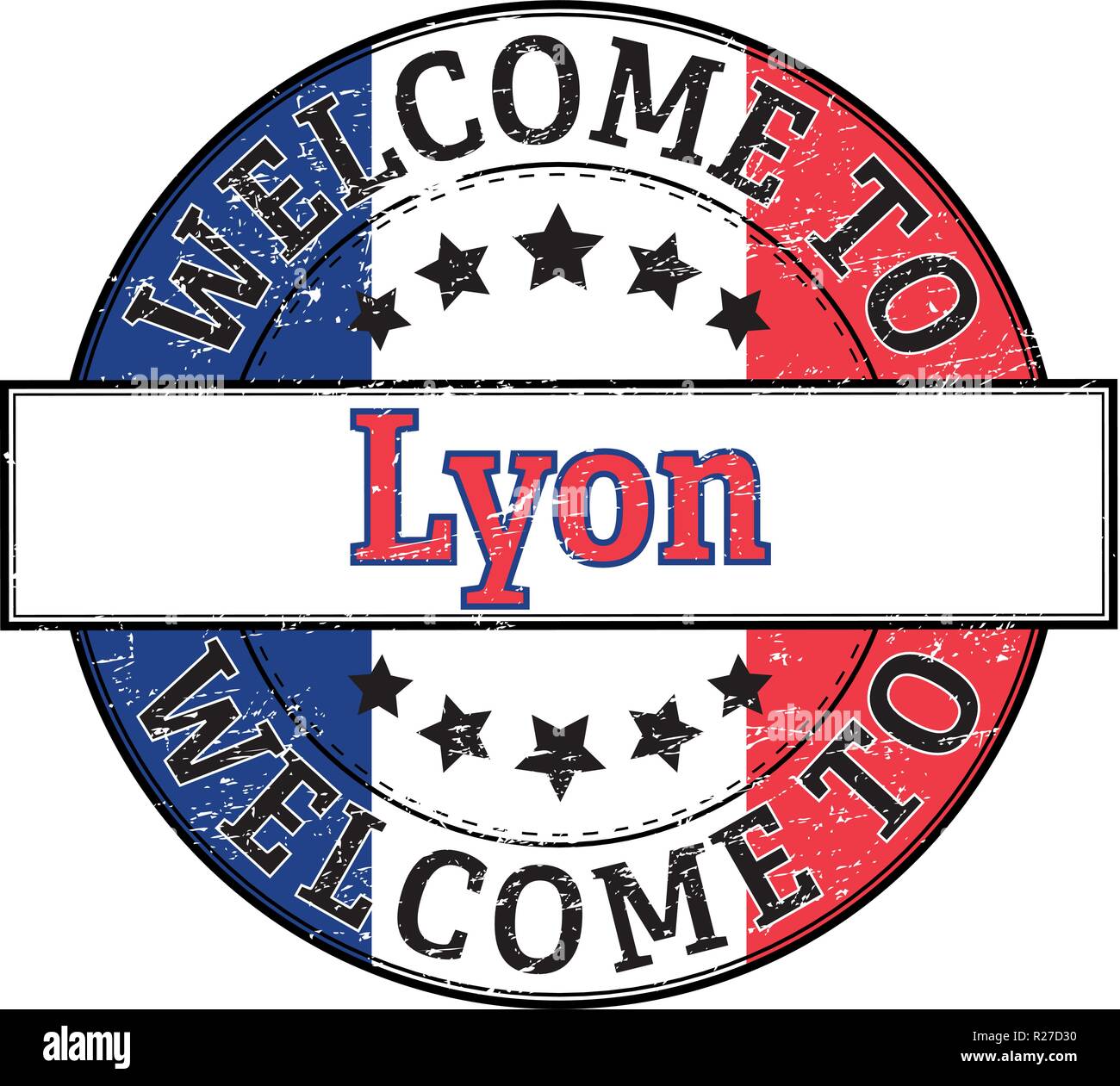 Lyon Stamp High Resolution Stock Photography and Images - Alamy
