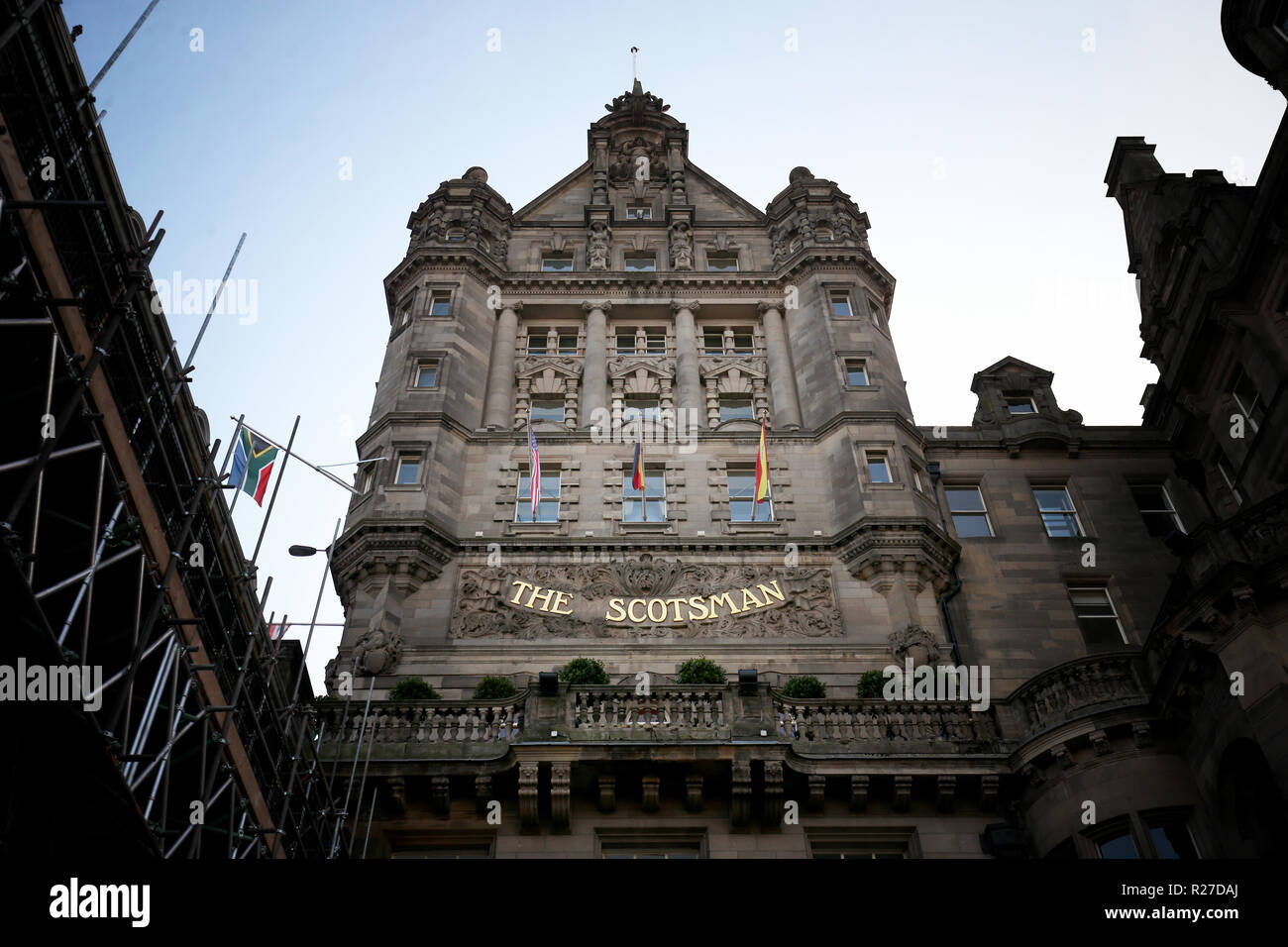 The former offices of The Scotsman newspaper group on North Bridge in ...