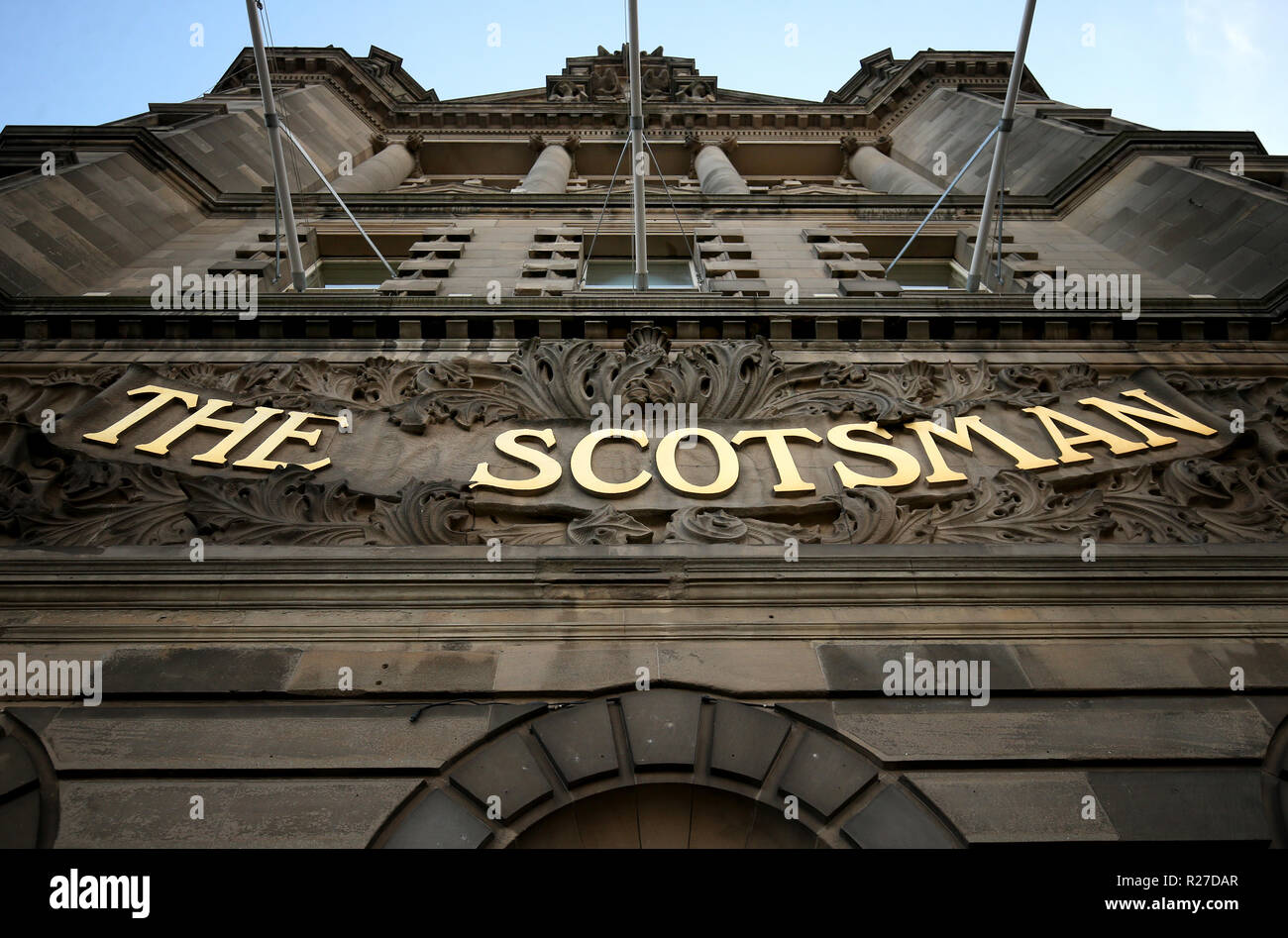 The former offices of The Scotsman newspaper group on North Bridge in ...
